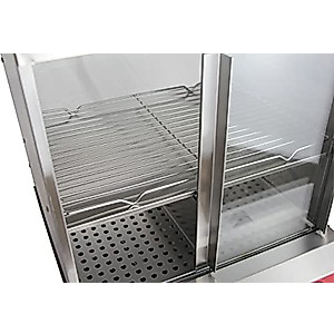 ANFIRE Hot Dog Steamer with Bun Warmer Machine Commercial Hot Dog Hut