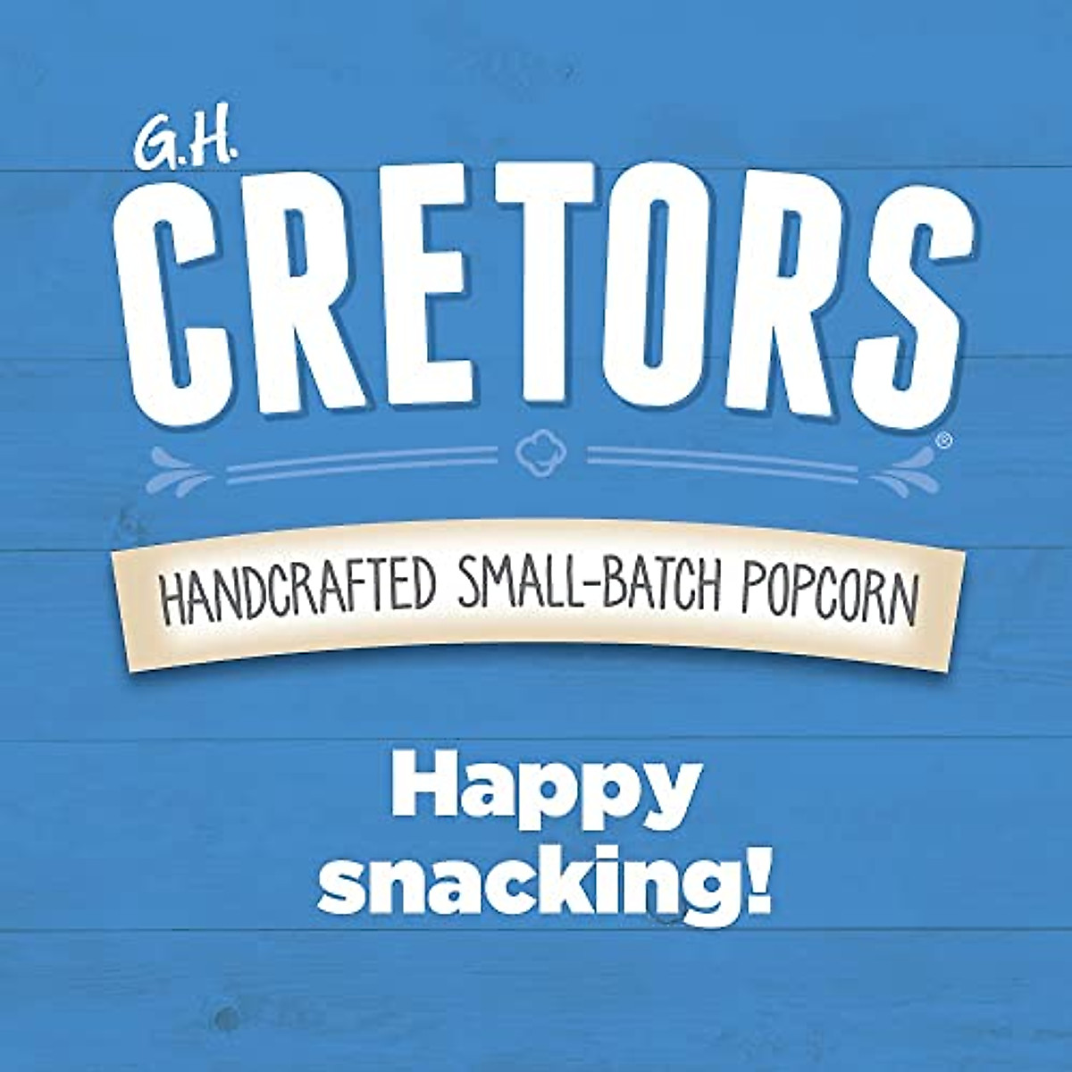 G.H. Cretors’ Caramel Corn – Irresistible Gourmet Caramel Popcorn Snacks in Individual Bags, 8 Oz (6 Pack)