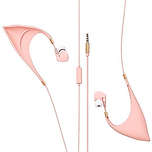 SHREBORN Elf Earbuds Headphones - 3.5mm Jack Earphone Perfect Sound Quality Fairy's Adorable Elegant Elves Ear Design Cosplay Anime Headset Spirit Costume Accessories