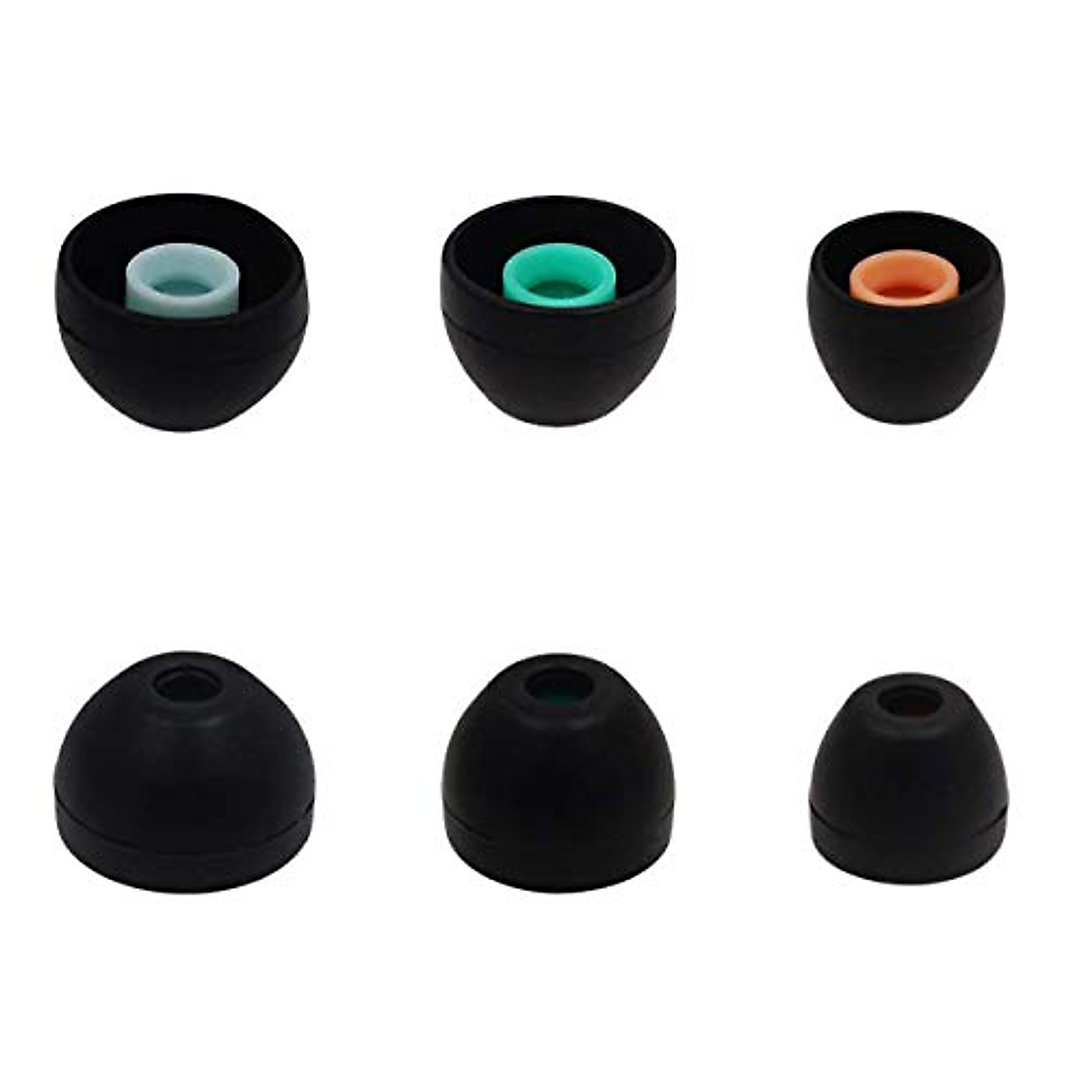 ALXCD Eartips Compatible with Sony in-Ear Headphone, S/M/L 3 Pairs Soft Silicone Ear Tips, Compatible with Sony in-Ear Headset MDR-XB50AP XBA-H1 WF-XB700 WF-1000XM3 WF-SP800N, etc. SML 3 Pairs