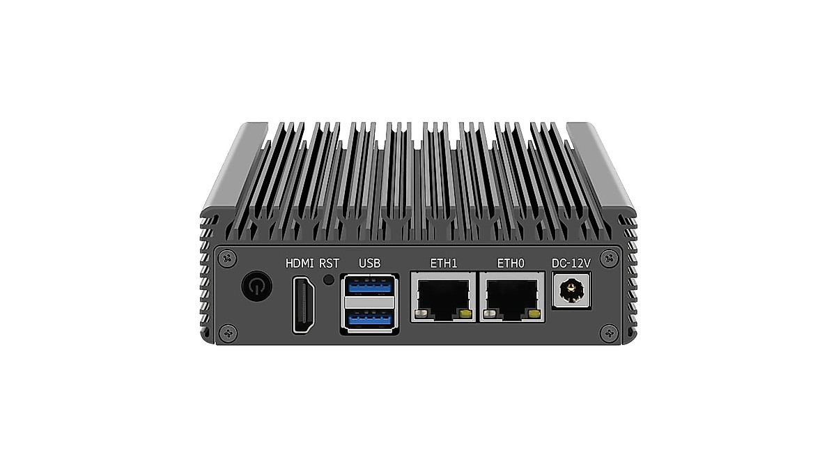 CWWK X86-P2 Fanless Mini PC with Intel J4125 Quad Core - Low Noise Firewall