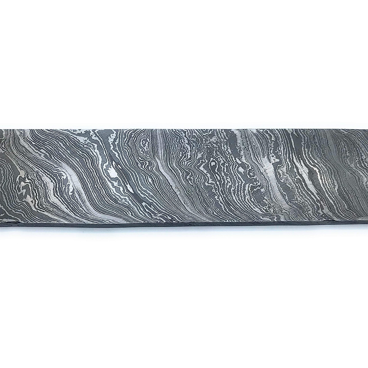 10" long custom handmade Damascus Steel blank billets with 2" width
