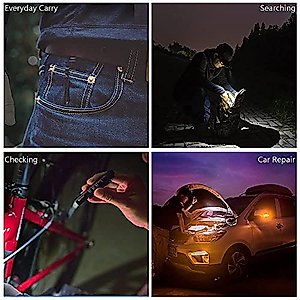 OLIGHT I3T EOS 180 Lumens Dual-Output Slim EDC Flashlight for Camping and Hiking, Tail Switch Flashlight with AAA Battery