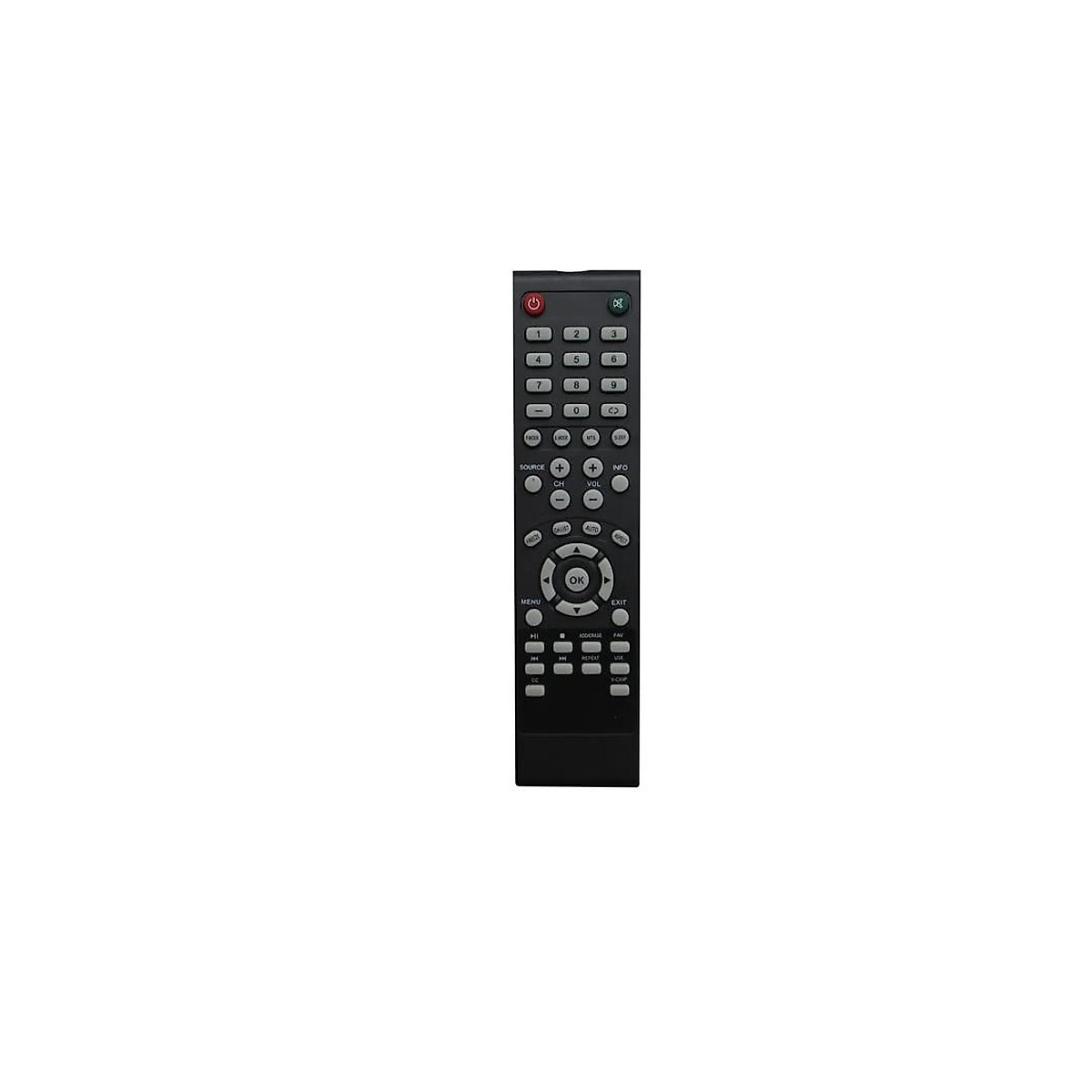 Remote Control for Proscan PLDED3273A-EC PLED1960A-H PLED2329A-C PLDED3273A-F PLDED3280A-B PLDED4331A-B PLED2435A-J RTDVD3215-D RTU6549-B RT1970 Smart LCD LED TV