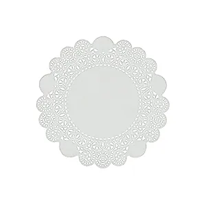 Royal 6 Inch Disposable Paper Lace Doilies, Package 1000