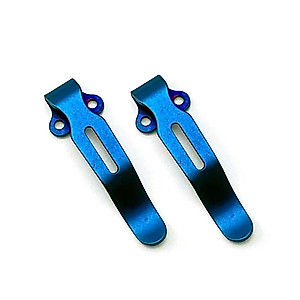 4pcs Deep Carry Pocket Clips Fit For Benchmade 940 941 560 556 535 Parts Blue New