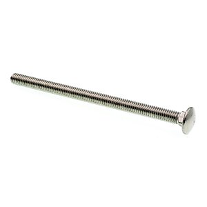 Prime-Line 9063970 Carriage Bolts, 3/8 In.-16 X 6 In., Grade 18-8 Stainless Steel (10 Pack)