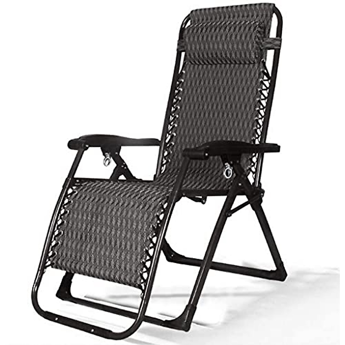 Marsrut Replacement Fabric Cloth for Zero Gravity Chair, Patio Lounge Couch Recliners 63x17inch - Rhombus- Grey- Without Expert Assembly