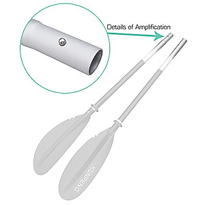 KUNPENG 7 pieces Kayak Paddle Snap Spring Clip Stainless Steel Kayak Paddle Spring Snap Button Clips Fit for Kayak Paddle Tent Pole - Snap Button Clip - Accessories