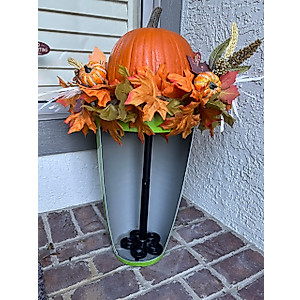 Lift Kit Planter Insert Tall Tapered Plant Riser Fill Bottom of Tall Flower Pots and Large Plant Containers | Indoor and Outdoor (11-17” Rise, 6" Base, 10" Top)