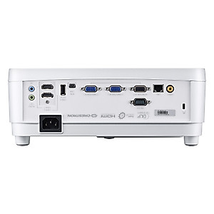 ViewSonic PS600W 3700 Lumens WXGA HDMI Networkable Short Throw Projector for Home and Office
