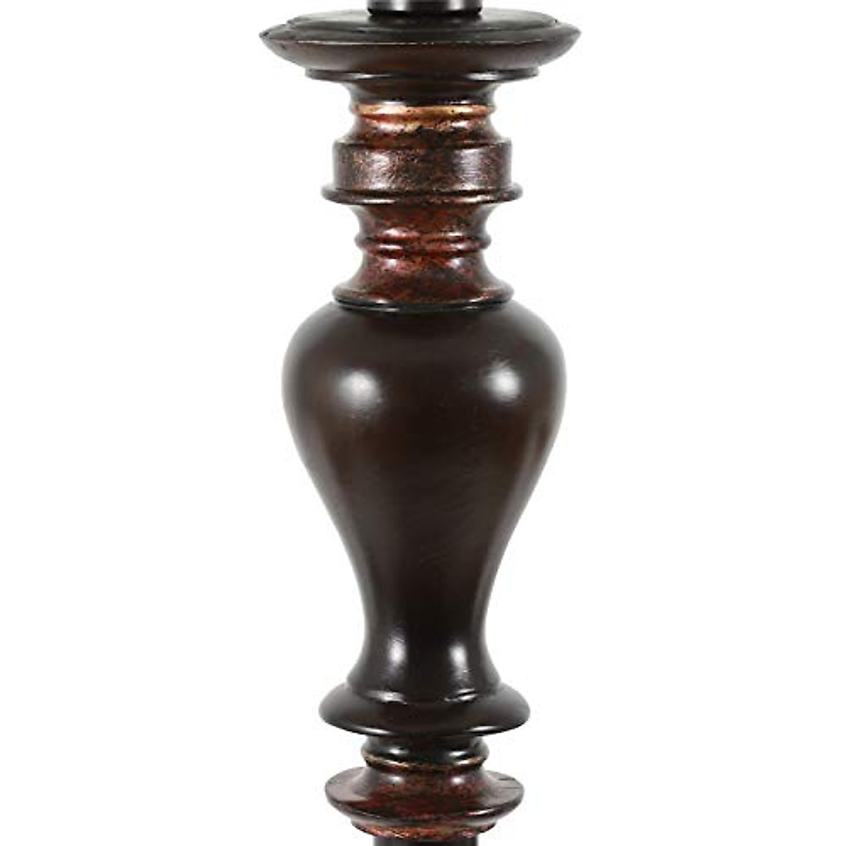 Decor Therapy PL1644 61.5" Walnut Ridge Brass Floor Lamp