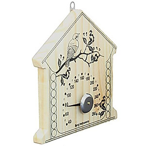 Bjerg Instruments Sauna Thermometer Temperature Measurement Device for Sauna Room