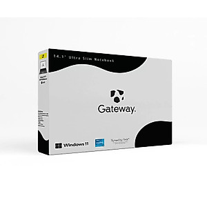 Gateway 14.1" Ultra Slim Notebook, FHD Touchscreen, Intel Core i5-1235U, 8GB RAM, 512GB SSD, Fingerprint Scanner, Tuned by THX Audio, 2MP Camera, HDMI, Windows 11, Silver GWTC51427-SL