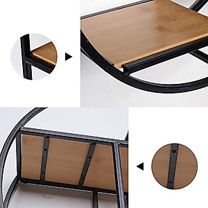 TJLSS Fashion Home Round Wall Hanging Flower Pot Shelf Bookshelf Storage Shelf Room Decoration