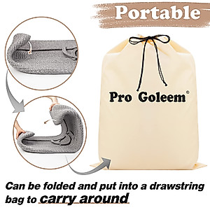 Pro Goleem Baby Diaper Changing Basket, Portable Easy to Clean Moses Basket for Newborn Babies with 1 Foam Pad 2 Waterproof Pad Covers and 1 Diaper Caddy Organizer
