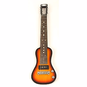 SX Lap 2 Ash 3TS Electric Lap Steel Guitar w/Bag