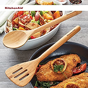 KitchenAid Bamboo Turner and Spoon Set, 2-Piece