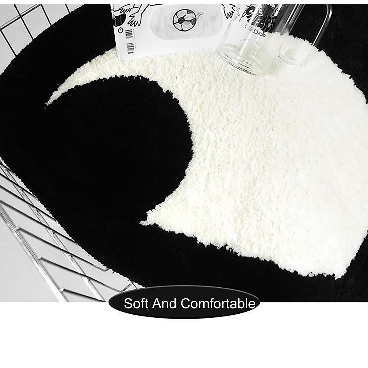 ZZIDOU Area Rugs - Faux Cashmere Rug Shaped Rug Bedside Rug Warm and Comfortable with Non-Slip Backing Bedroom, Bedside, Sofa Rug