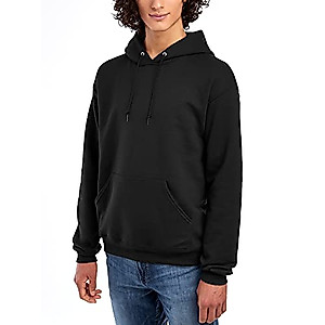 Jerzees Men's NuBlend -Fleece -Sweatshirts & - -Hoodies, Hoodie-Black, Large
