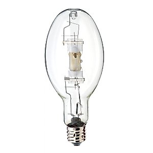 Satco S5837 3400K 1500-Watt Clear Universal Mount Mogul Base BT56 Metal Halide Lamp
