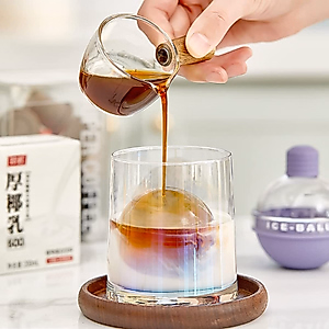 Kitchen Gadgets Lot Ice Ball Mould Bobuluo Round Ice Cube Ice Cube Tray Leak Silicone Big Sphere Ice Ball Makers For Whiskey Cocktail Easy Release Peak Ice