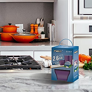 Small Trash Bags - 2.6 Gallon Garbage Bags FORID Bathroom Trash Bag for Bedroom Home Kitchen Office - 90 Count Colored Durable Unscented Small Garbage Bag Trash Can Liner For Garbage Can