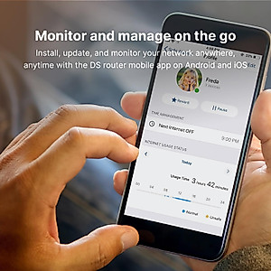Synology RT2600ac – 4x4 dual-band Gigabit Wi-Fi router, MU-MIMO, powerful parental controls, Threat Prevention, bandwidth management, VPN, expandable coverage with mesh Wi-Fi