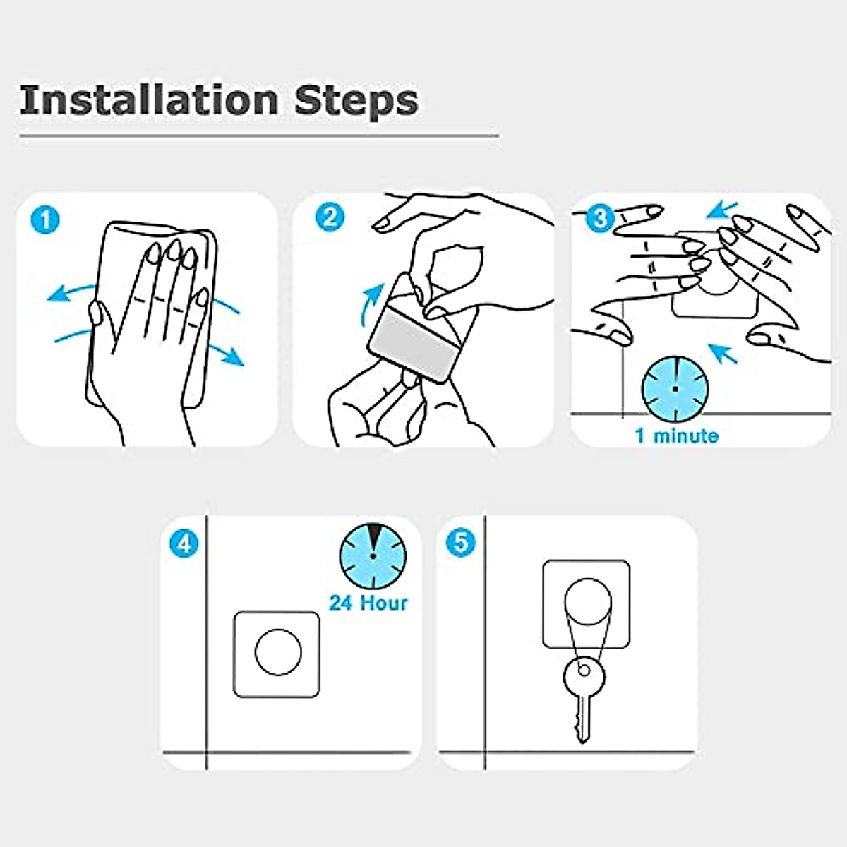 LJLink Self Adhesive Towel Hooks Matte Black Modern Coat Hook 2 Pack Stainless Steel Wall Hooks Round Utility Shower Towel Hanger for Kitchen Home Storage Bathroom