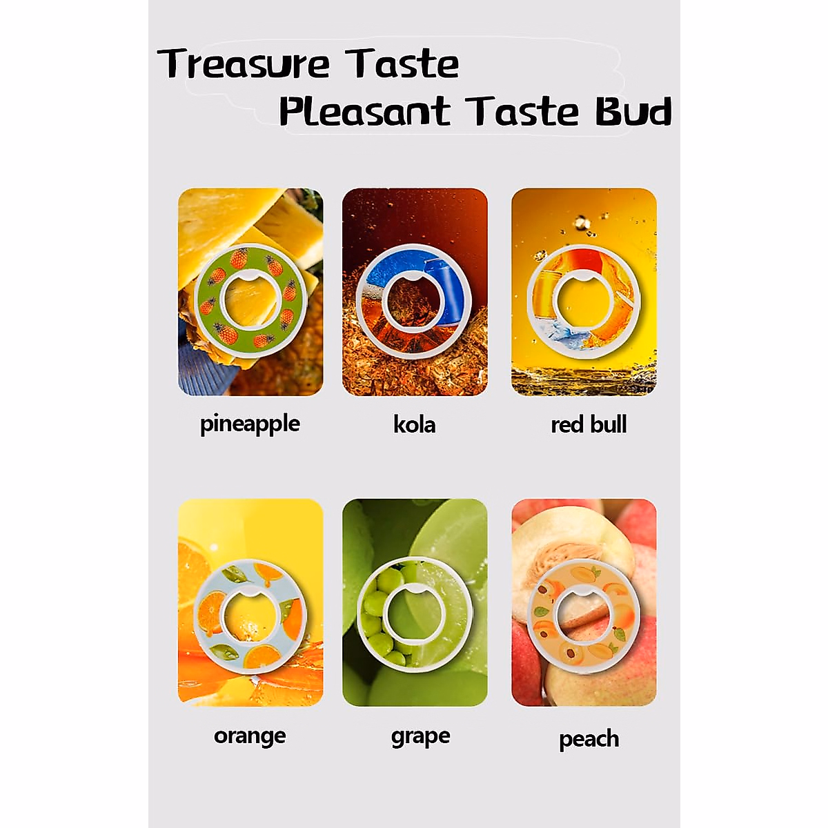 ZHSDHF Fruit Scent Air Water Bottle with 6 Radom Flavor Pods Upgrades Water Bottle Drinking Experience,Tritan,Sports Water Cup,BPA Free,Suitable for Outdoor Sports, Gifts From Friends, Birthday Gifts