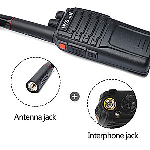 HYS Tactical Foldable Antenna, Dual Band 144/430Mhz SMA-Female Handheld Whip, 31.5inch 800mm Antenna for BF UV-5R Series, UV-82 Series, BF-F8HP Kenwood Two Way Radio