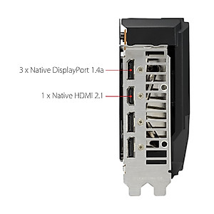 ASUS ROG Strix AMD Radeon RX 6650 XT OC Edition Gaming Graphics Card (AMD RDNA 2, PCIe 4.0, 8GB GDDR6, HDMI 2.1, DisplayPort 1.4a, Axial-tech Fan Design, Super Alloy Power II, GPU Tweak II)