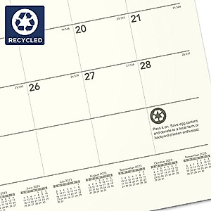 AT-A-GLANCE 2023 Wall Calendar, 15" x 12", Medium, Monthly, Recycled (PMG7728)
