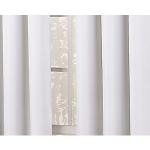 No. 918 Montego Casual Textured Semi-Sheer Grommet Curtain Panel