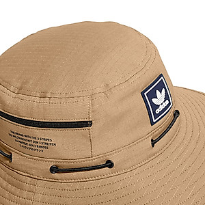 adidas Originals Utility Boonie Bucket Hat, Magic Beige/Black, One Size