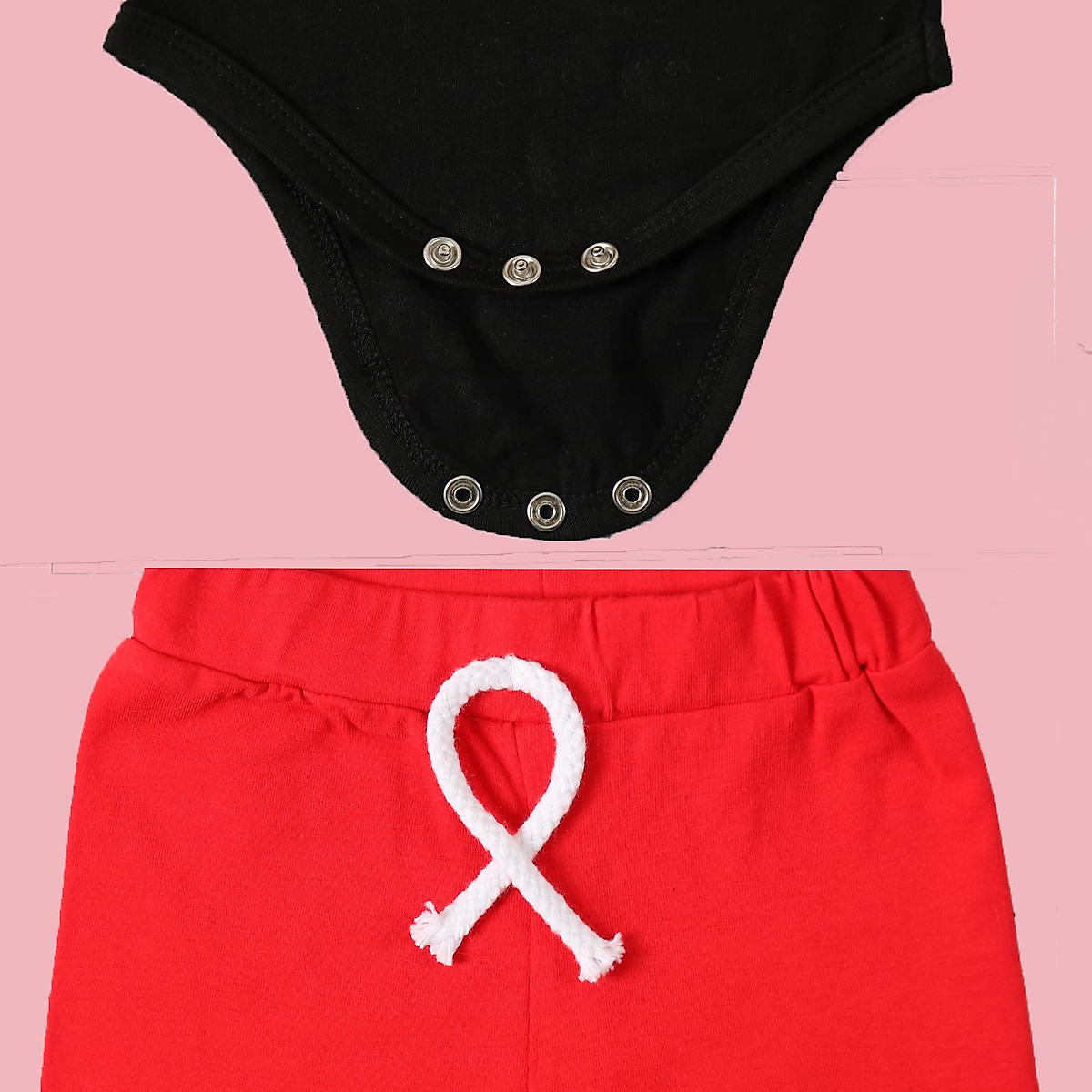 VAIZIQ Baby Boy Valentines Day Outfit Baby Boy Outfit New Round Neck Newborn Valentines Day Outfit Boy My First Valentines Day Baby Boy Outfit