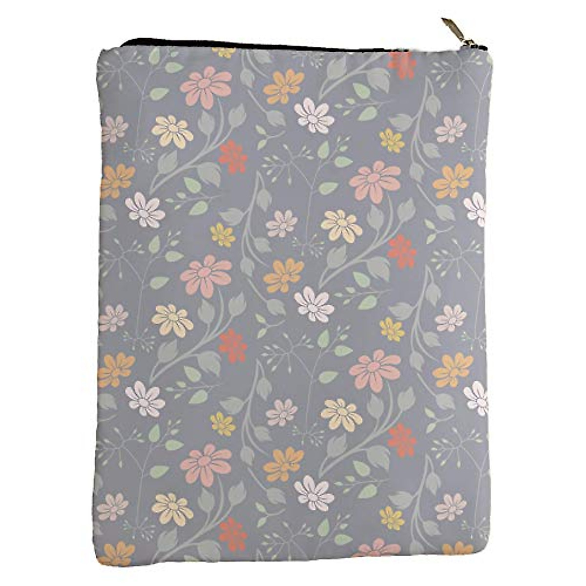 Little Flowers Book Sleeve - Book Cover for Hardcover and Paperback - Book Lover Gift - Notebooks and Pens Not Included