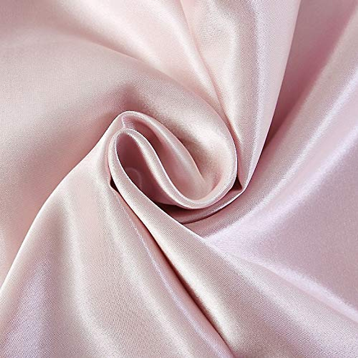LCBD Silky Satin Toddler Pillowcases Set of 2, Super Soft Travel Pillow Covers, Small Kids Pillow Cases with Envelope Closure, 13"x 18", Pink