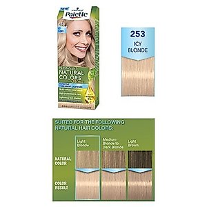 Schwarzkopf Palette Permanent Natural Colors Creme 253 Icy Blonde