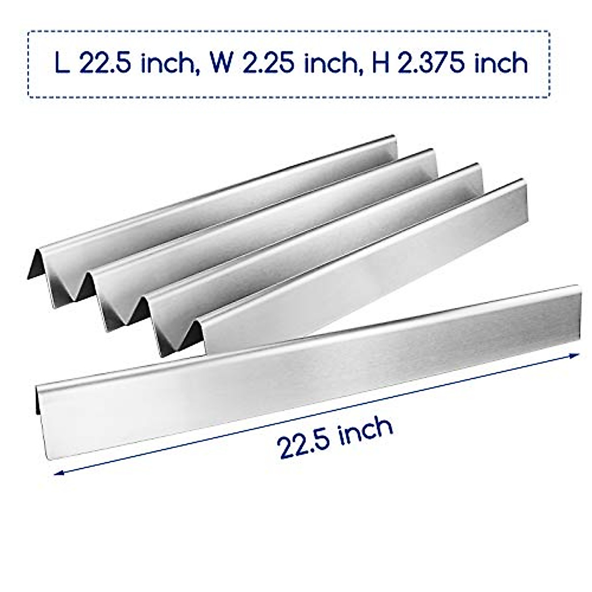 Utheer 22.5 inch 7537 Flavor Bars for Weber Spirit 300 Series E-310 E-320 S-310 S-320 with Side Controls, Spirit 700, Genesis Silver Gold Platinum B/C, Weber 900 Gas Grills, for Weber 7536 65903 7537