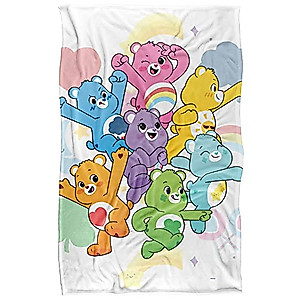 Care Bears Blanket, 36" x 58" Care Bears Silky Touch Super Soft Throw Blanket
