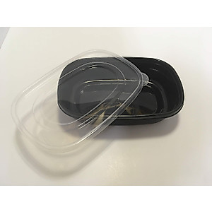 Medium rectangle container & lid 4.4 cup (2-pack)