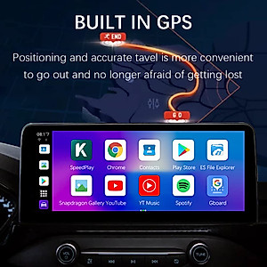 LEXXSON Wireless CarPlay Android Ai Box Wired to Wireless Android 9 Qualcomm Octa-core 4G+64G, Plug and Play