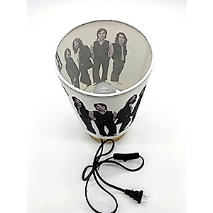 Beatles Table Lamp Bedside Night Light Wood Base Room Decoration or Great Gift Ideas