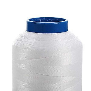 TcJ-Chen 3000Yards / 2700M Glow in The Dark Embroidery Thread (White)