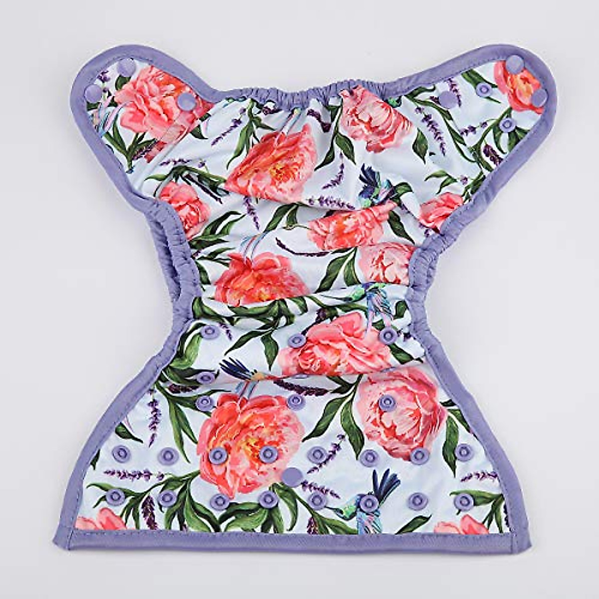 ReUseLife One Size Cloth Diaper Cover Snap with Double Gusset 6 Pack (6DC02)