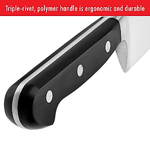 Zwilling  J.A. Henckels Professional S, Chef Knife, Kitchen Knife, German Knife, 8 Inch, Stainless Steel, Black