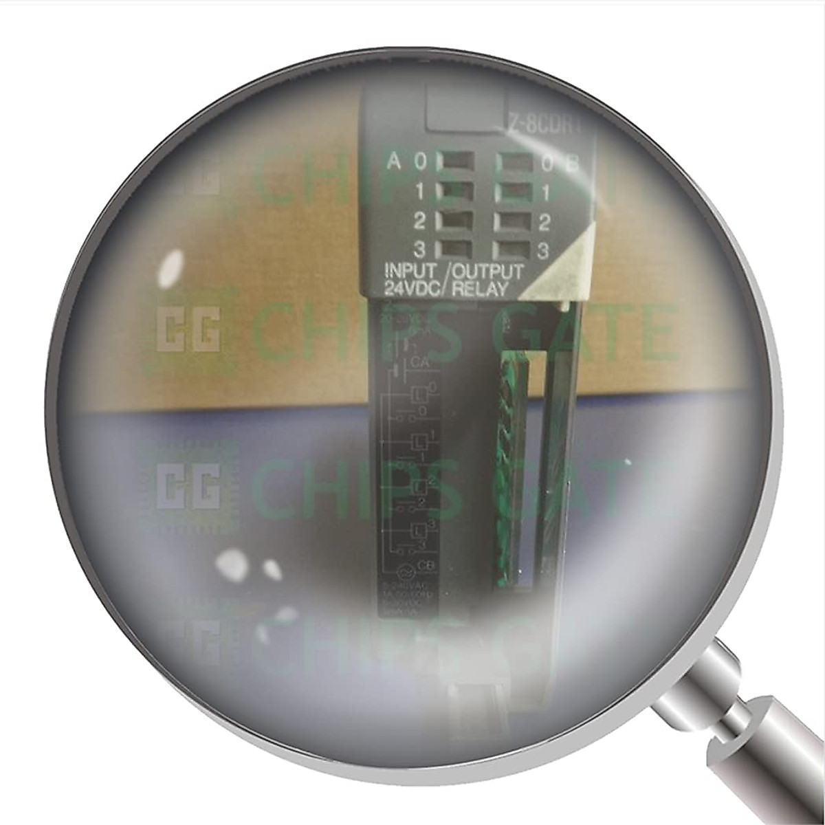 1Pcs Used PLC Z-8CDR1 Tested in Good Conditon