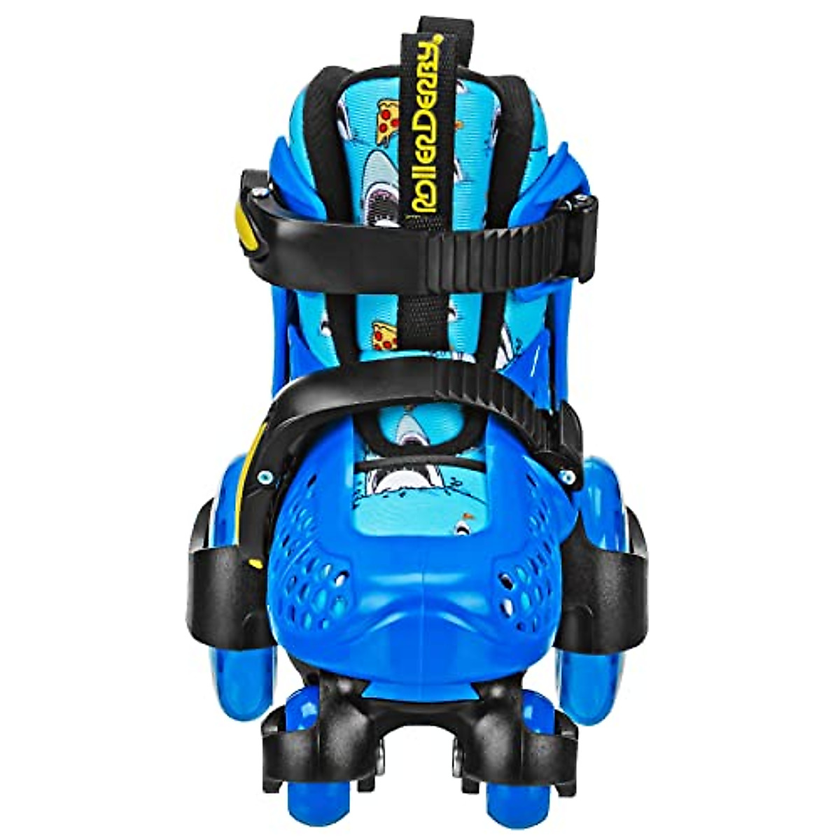 Roller Derby Fun Roll Adjustable Roller Skates for Beginners, Boys & Girls Small (7-11)