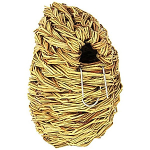Prevue Pet Products BPV1152 Natural Fiber Parakeet Covered Twig Nest, Large